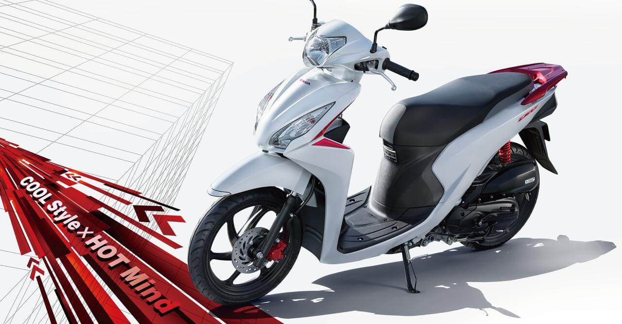 Honda Dio 110 อัพเดทสีใหม่ พร้อมโลโก้ใหม่ เตรียมเปิดตัวในปี 2020