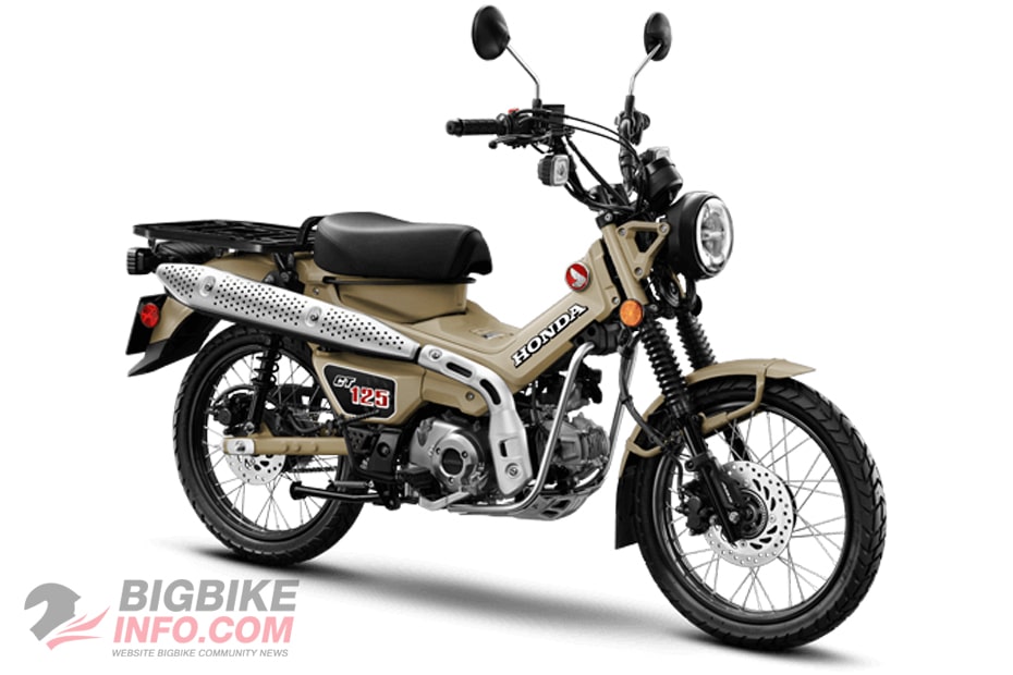 Honda CT125 ราคา 84,900 บาท ข้อมูลสเปค ตารางผ่อนดาวน์