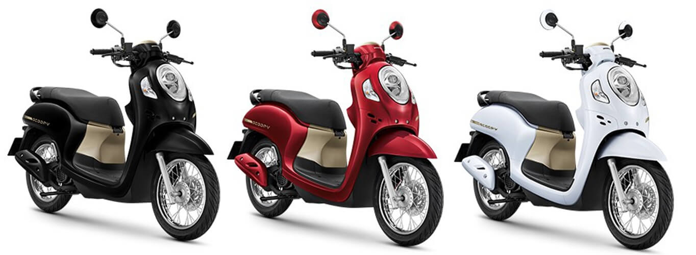 สีใหม่ Honda Scoopy 2021 เปิดตัวอย่างเป็นทางการในไทย
