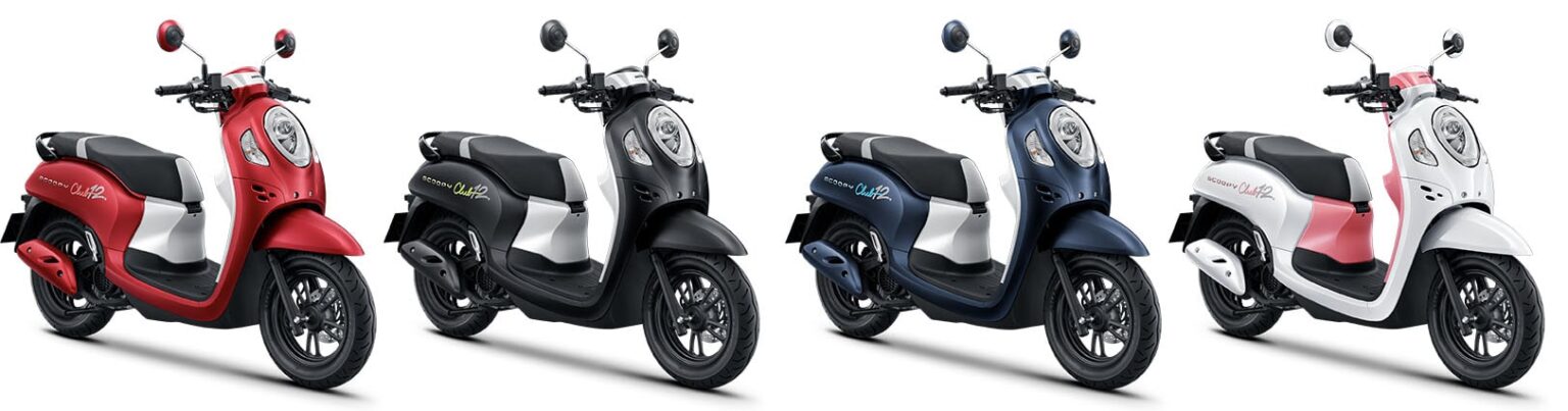 เปิดตัวสีใหม่ Honda Scoopy 2024 ในไทย