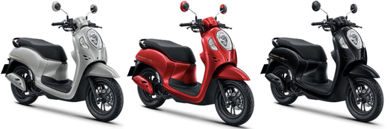 เปิดตัวสีใหม่ Honda Scoopy 2024 ในไทย