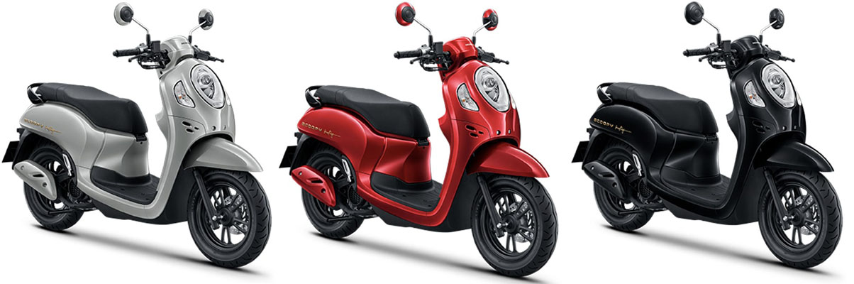เปิดตัวสีใหม่ Honda Scoopy 2024 ในไทย