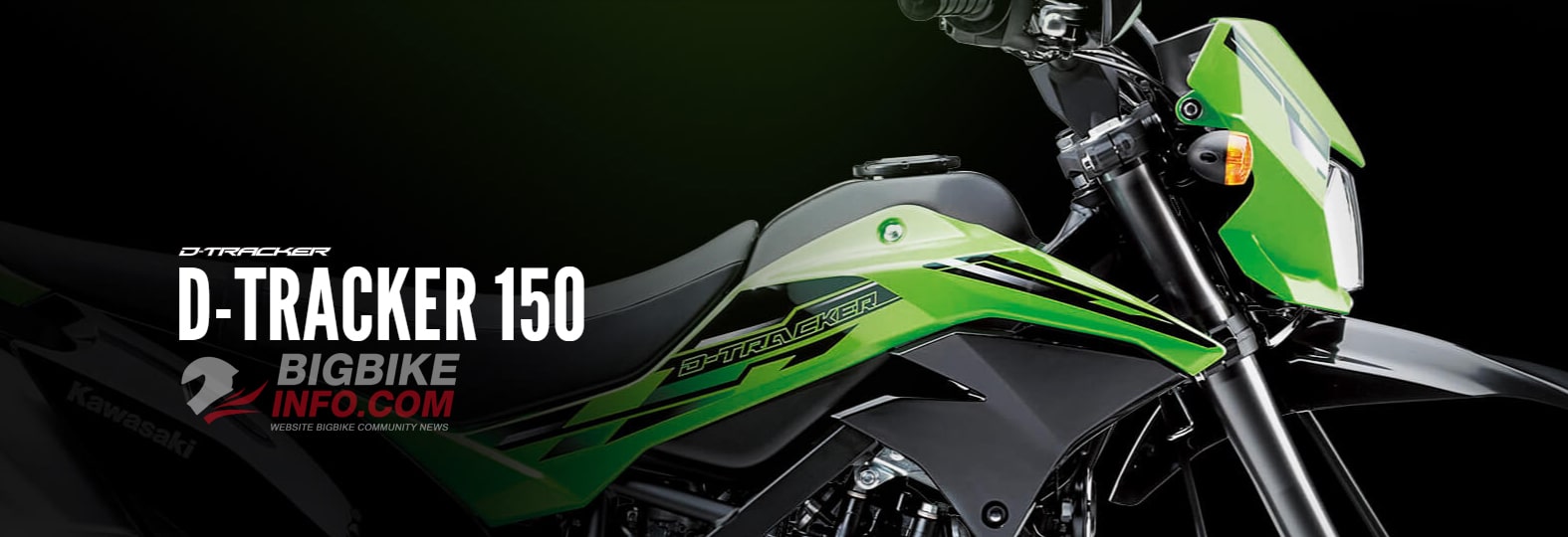 Kawasaki D-TRACKER 150 ราคา 87,500 บาท ข้อมูลสเปค ตารางผ่อนดาวน์