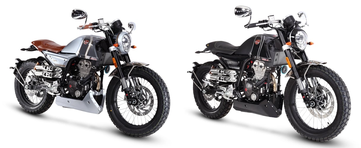 Aprilia CR150 จักรยานยนต์ Scrambler Café จากการร่วมมือกับ Zhongsen
