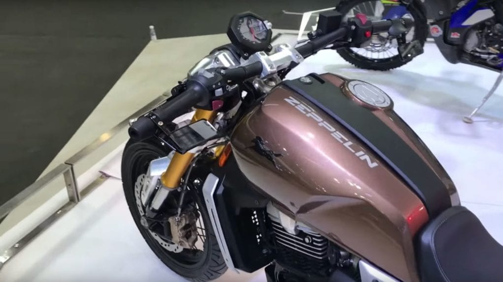 TVS Zepellin Cruiser เครื่องยนต์ 220 ซีซี เปิดตัวที่งาน Auto Expo 2020