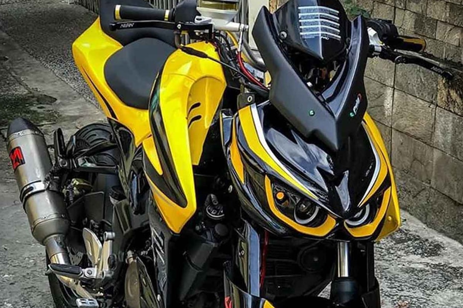 Bajaj Pulsar NS 200 แปลงโฉมใหม่ให้เหมือนกับบิ๊กไบค์ Kawasaki Z1000