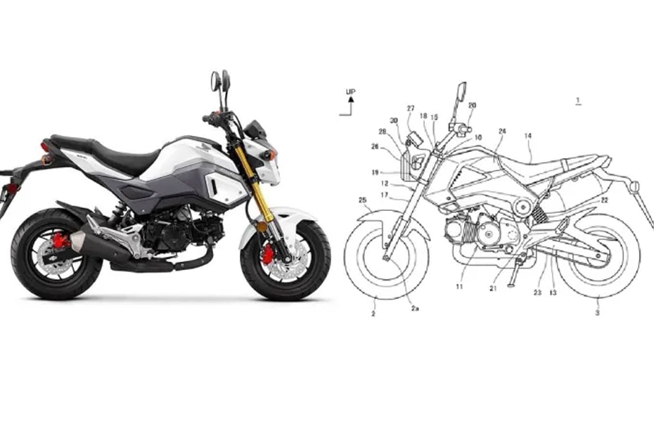 เผยสิทธิบัตรใหม่ อาจเป็นรุ่น Honda MSX125 มอเตอร์ไซค์มินิสปอร์ต