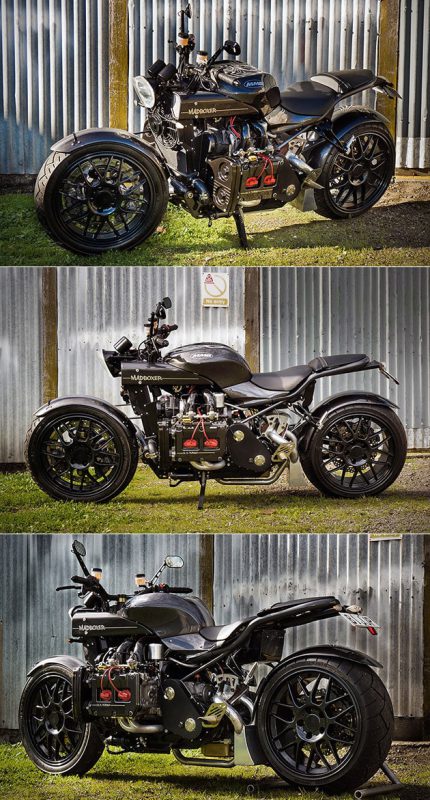 Madboxer พร้อมเครื่องยนต์ Subaru WRX 2500 ซีซี บิ๊กไบค์ขนาดใหญ่