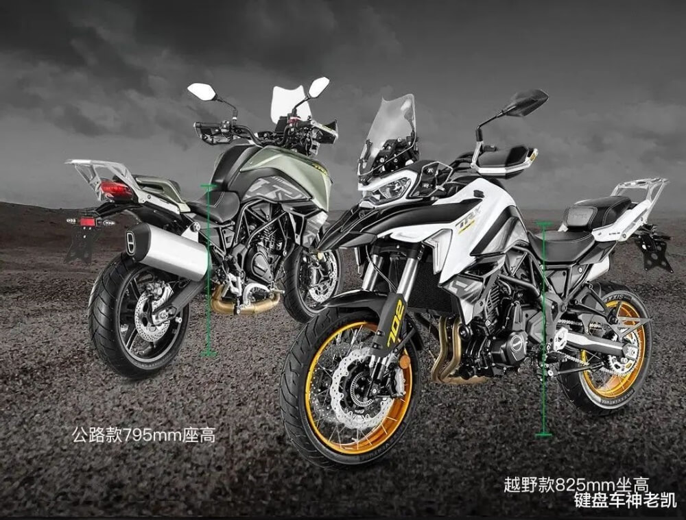 Benelli TRK702 2022 เปิดตัวอย่างเป็นทางการในจีน